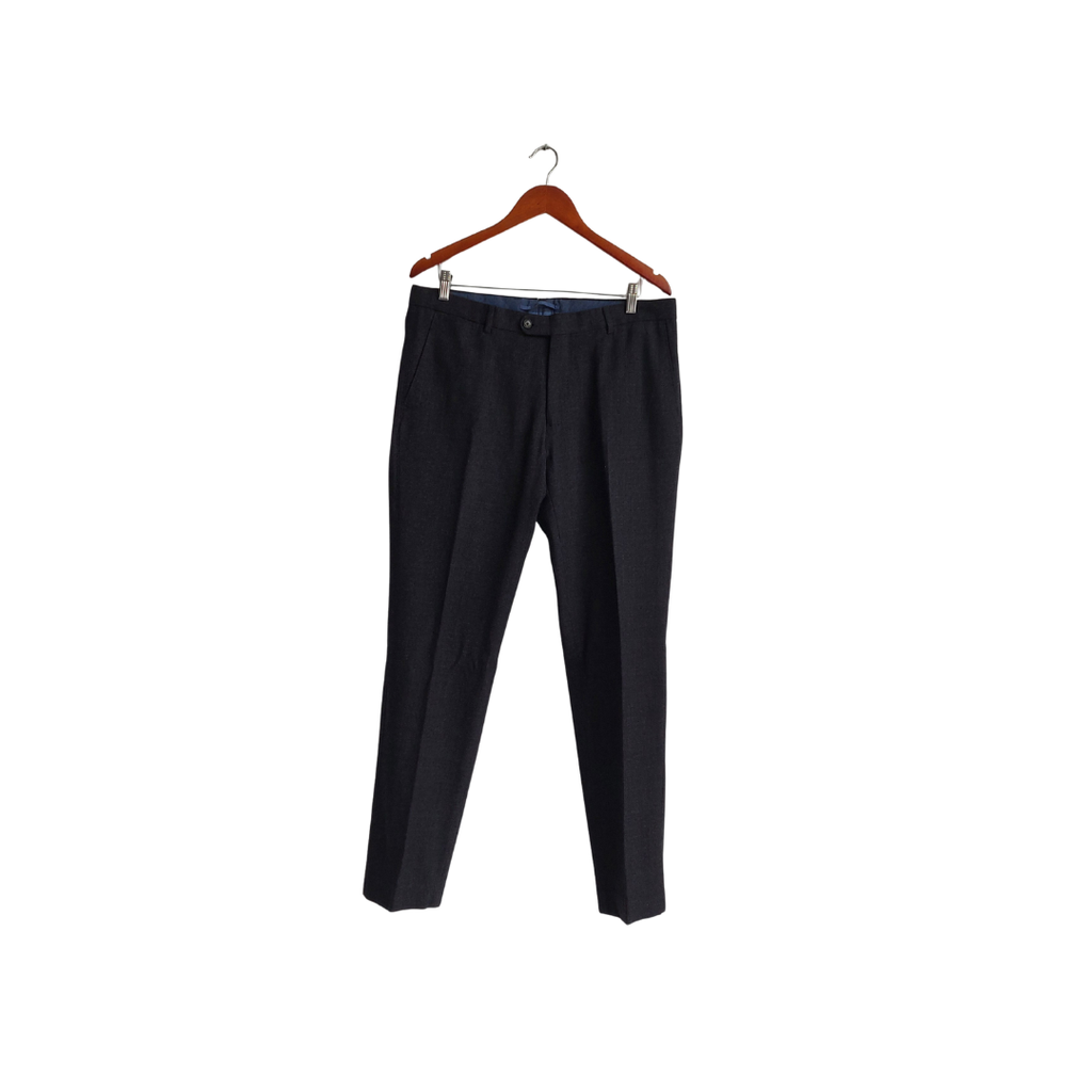 Massimo Dutti Mens Dark Grey Formal Pants | Brand New | | Secret Stash