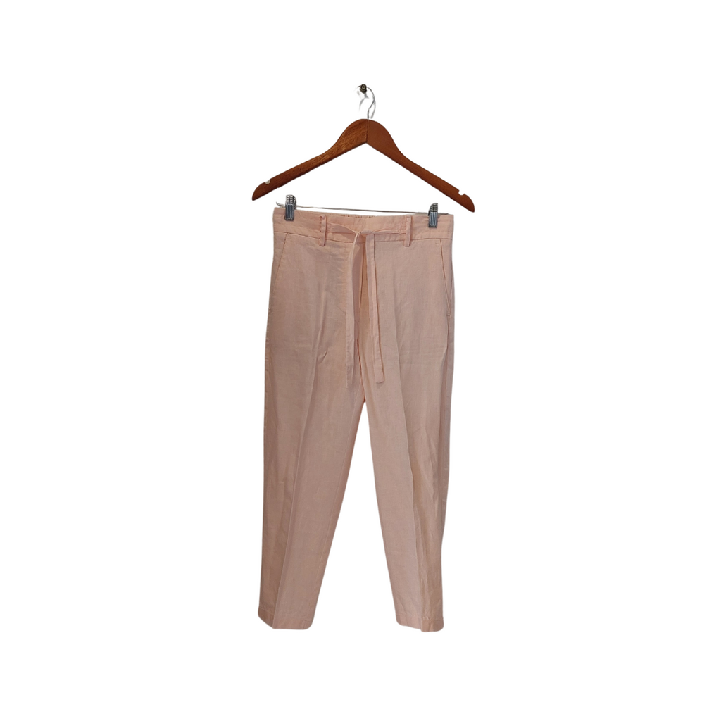 Mango Light Pink Linen Pants | Gently Used | | Secret Stash