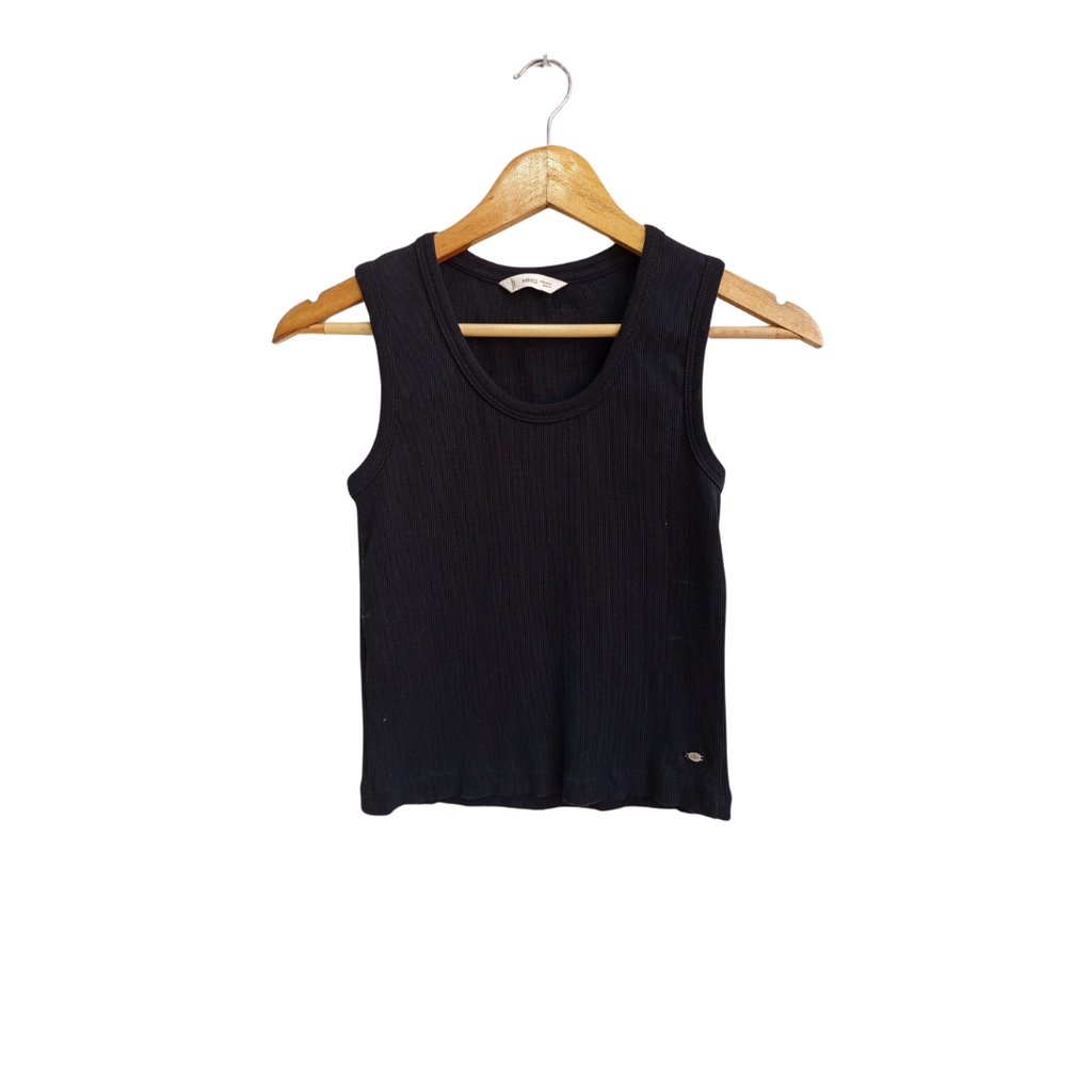 Mango Black Vest | Gently Used | | Secret Stash