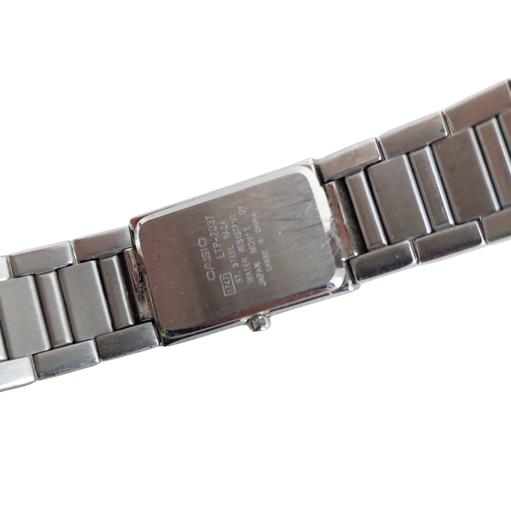 Casio Enticer Silver Analog Dial LTP-2037 Watch | Pre Loved | | Secret ...